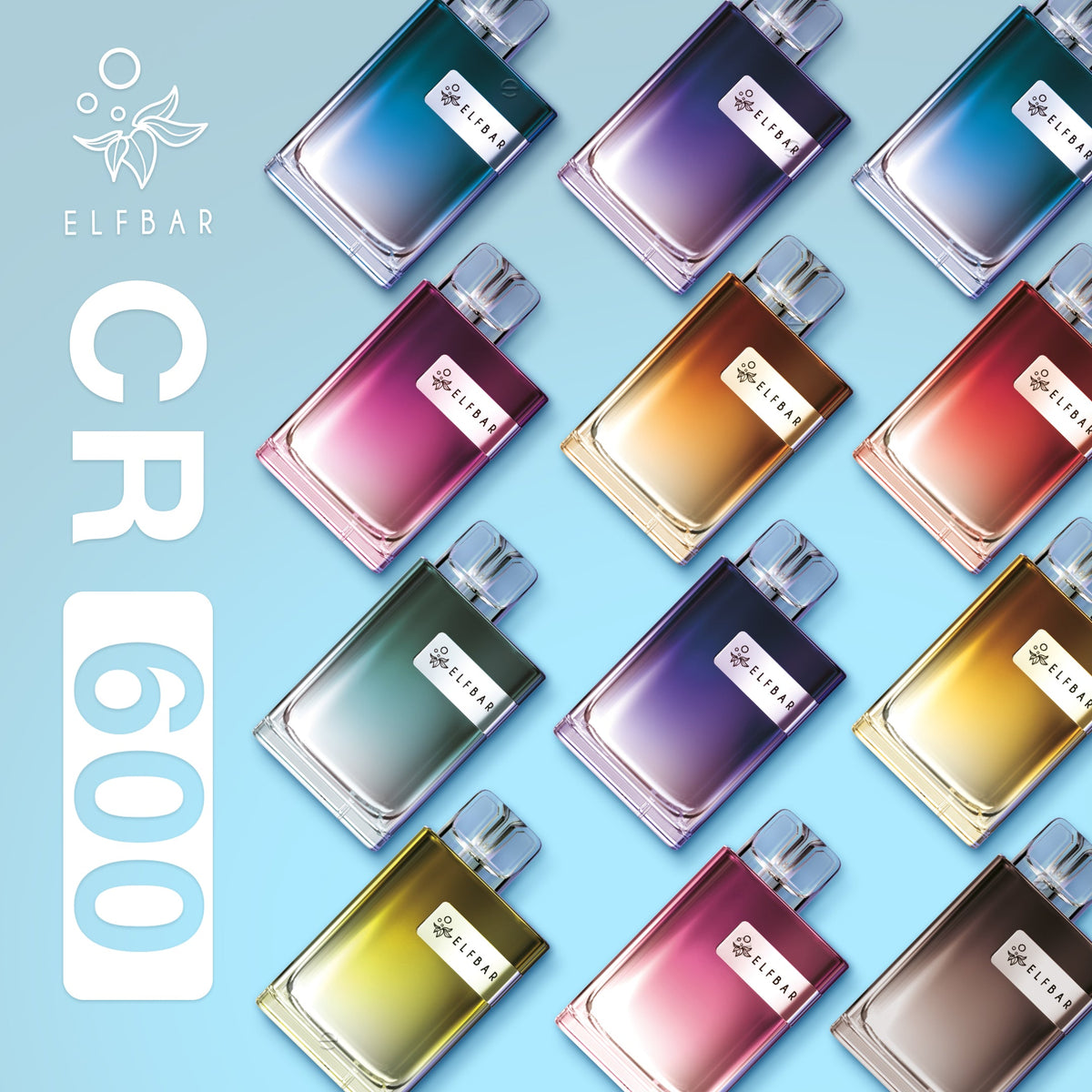 ELFBAR CR600 Crystal Series | Disposable e-cigarettes | ELFBAR